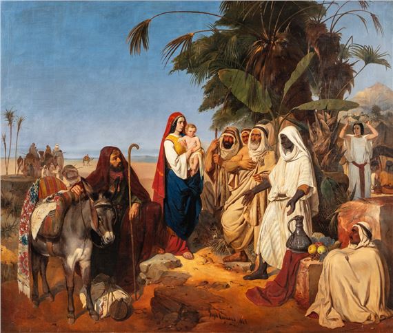 Pierre Olivier Joseph Coomans | The Return of the Holy Family from ...