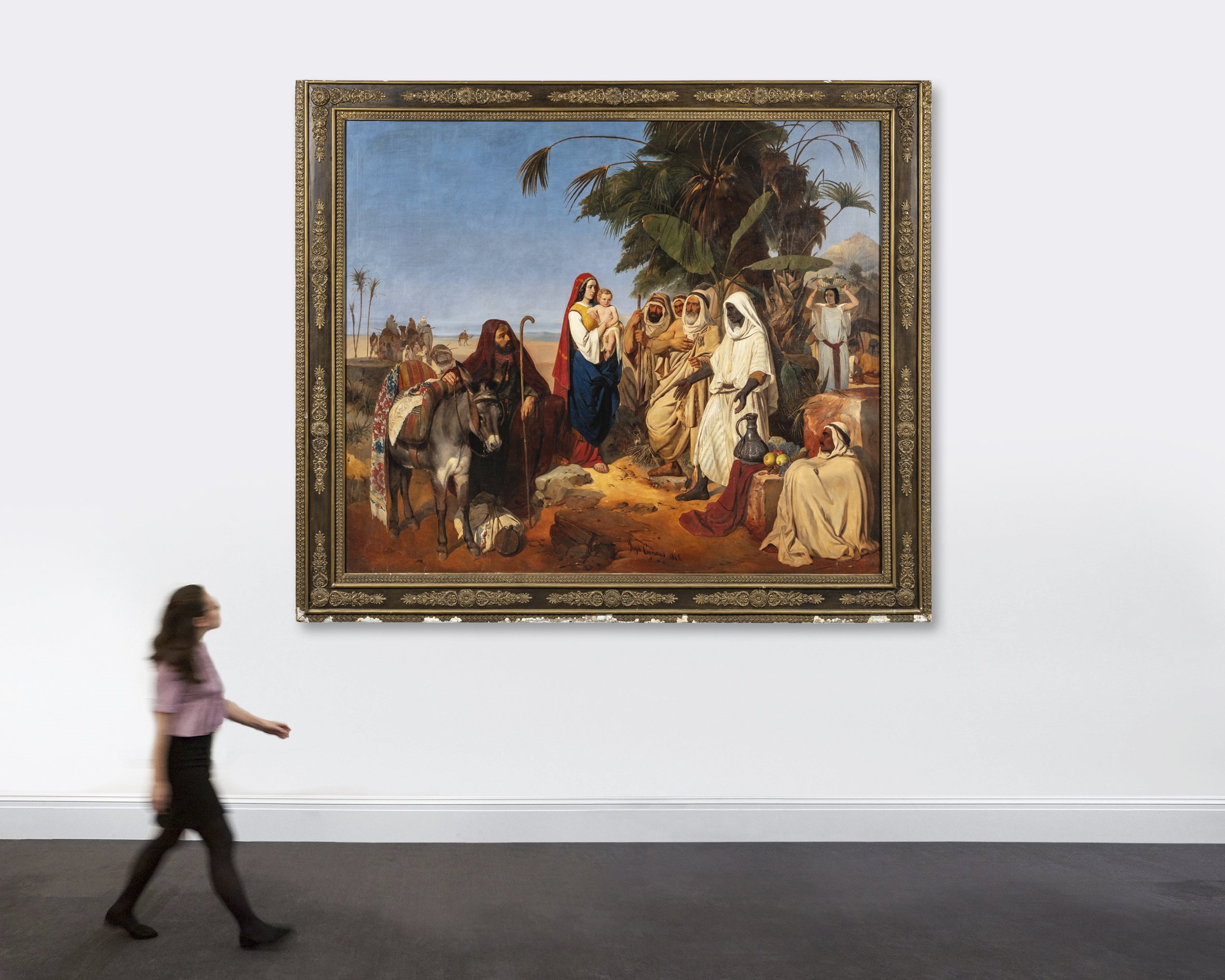 Pierre Olivier Joseph Coomans | The Return of the Holy Family from ...