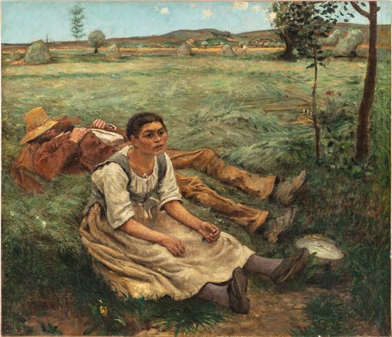 Jules Bastien-Lepage | Les Foins | MutualArt