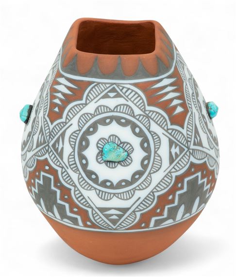 Mary Small | Mary Small, (Navajo, 1940-2024) Pottery Vase with ...