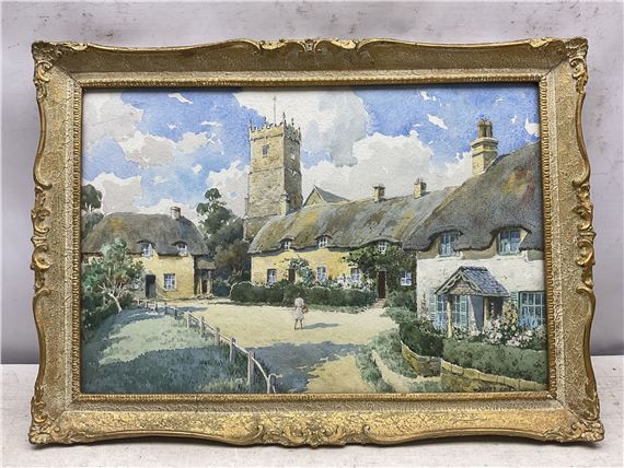 James Greig | 'Godshill - Isle of Wight' (1916) | MutualArt