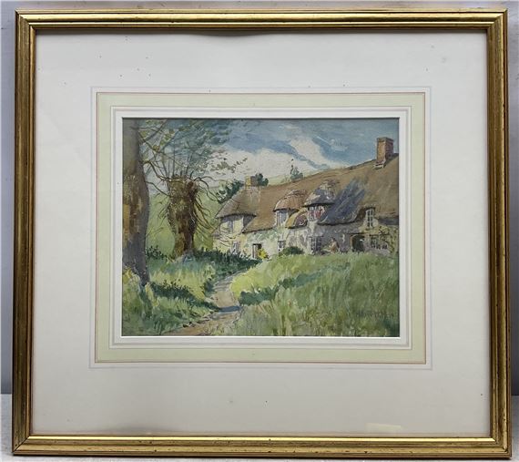 Alfred Henry Hart | Countryside Cottage Scenes | MutualArt