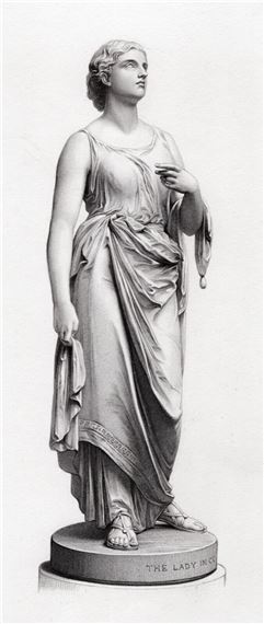 John Denton Crittendon | The Lady In Comus (1879) | MutualArt