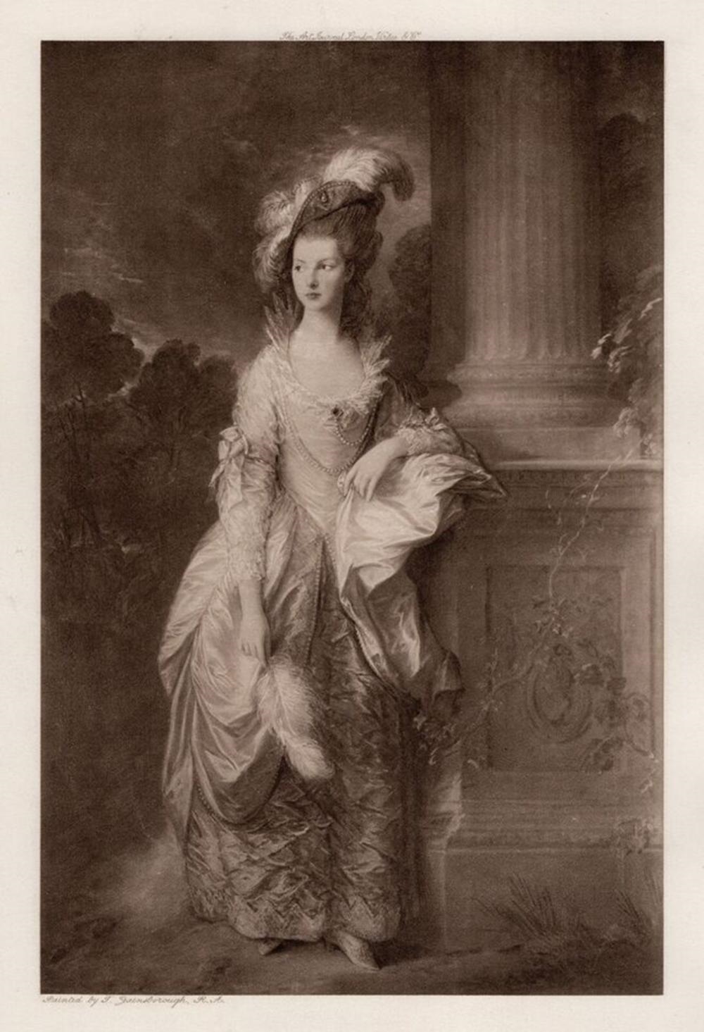 Thomas Gainsborough | The Hon Mrs. Graham (1905) | MutualArt