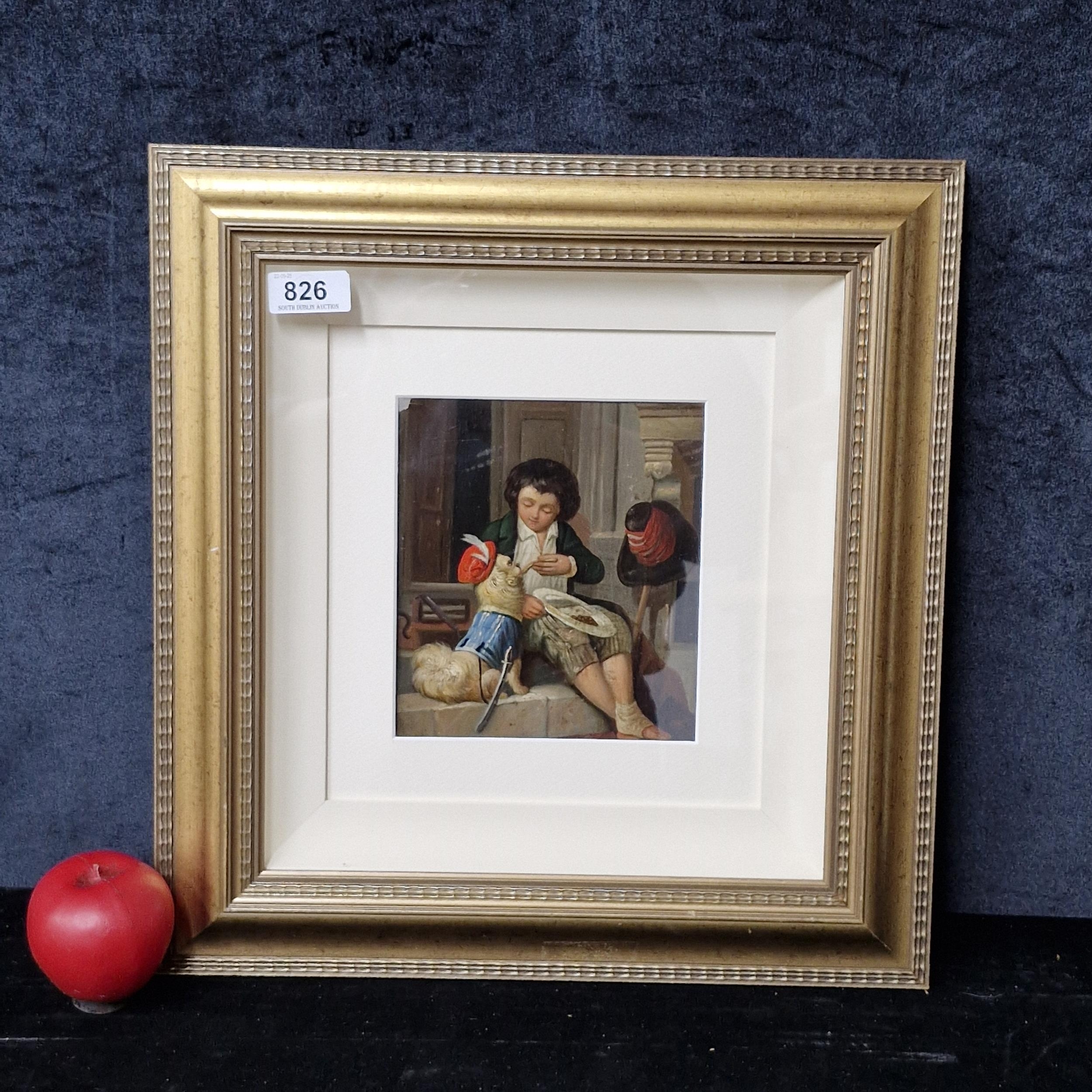 Harriet Arnold | Boy with a dog | MutualArt