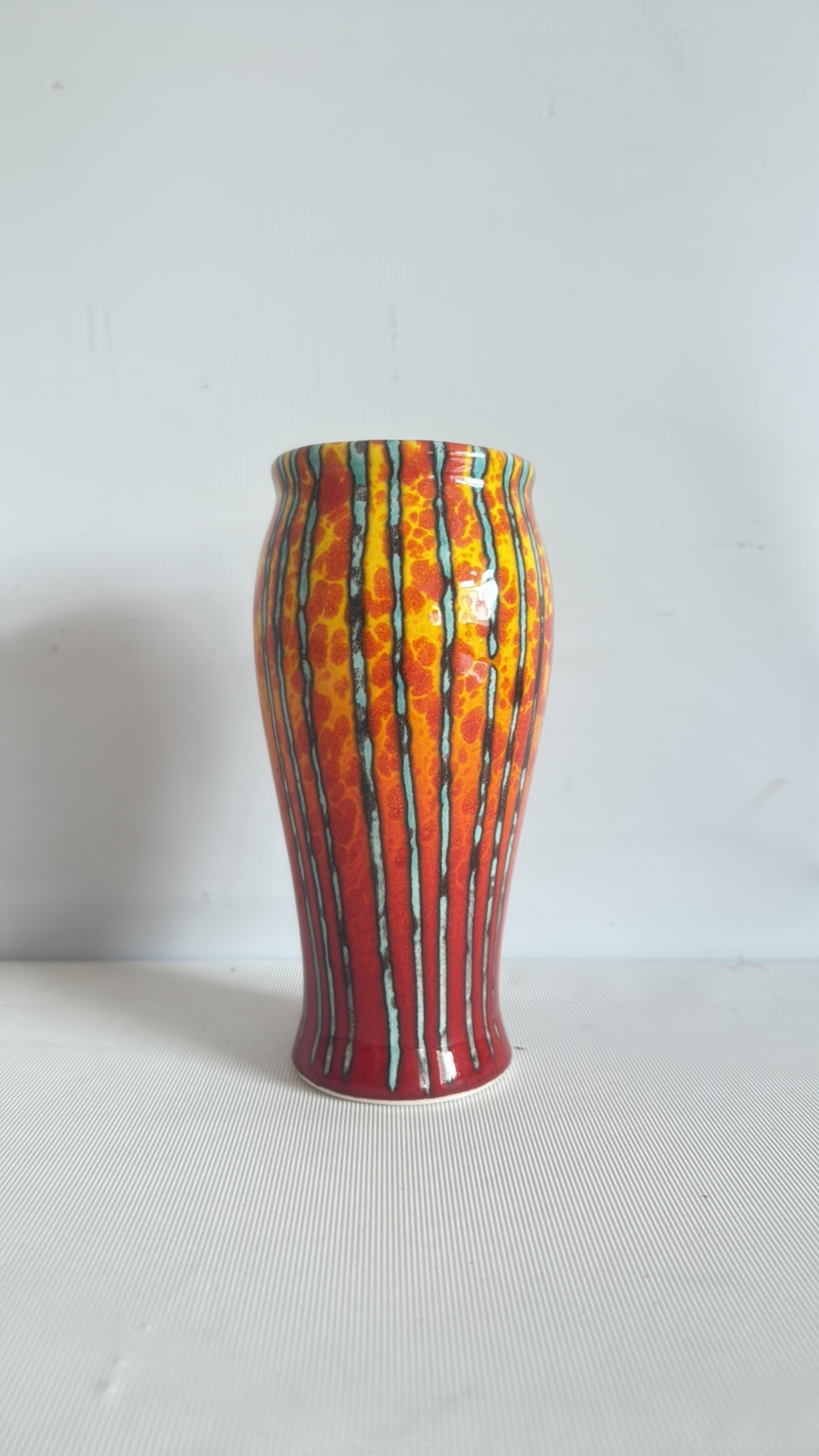 Anita Harris | Anita Harris brimstone vase signed in gold | MutualArt