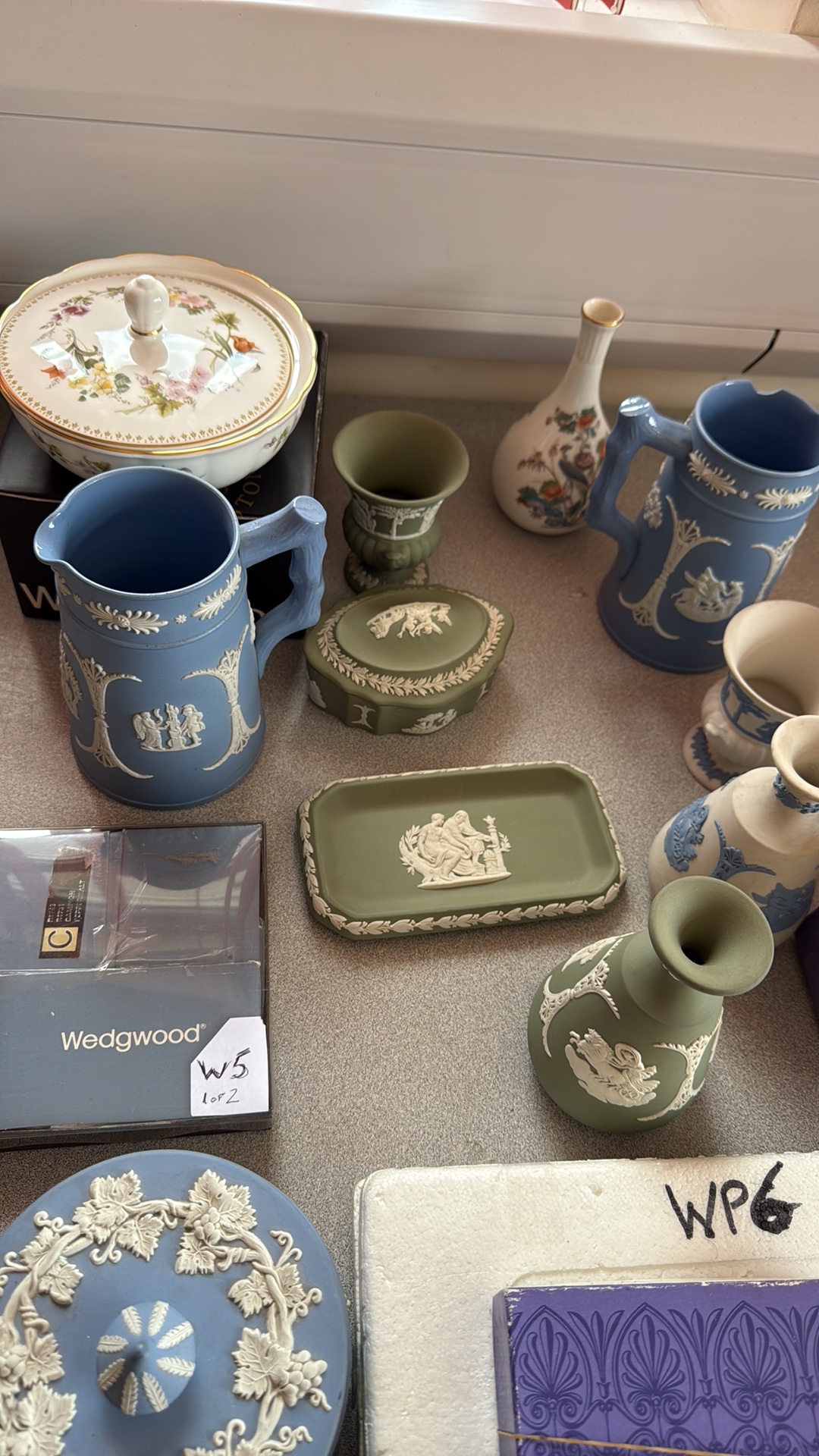 Unknown | Collection of Wedgwood Jasperware and Bone-China Items | MutualArt