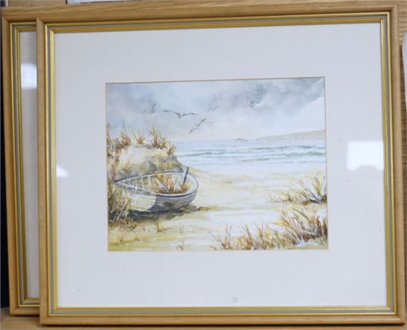 Stewart Middlemas | pair of watercolours | MutualArt