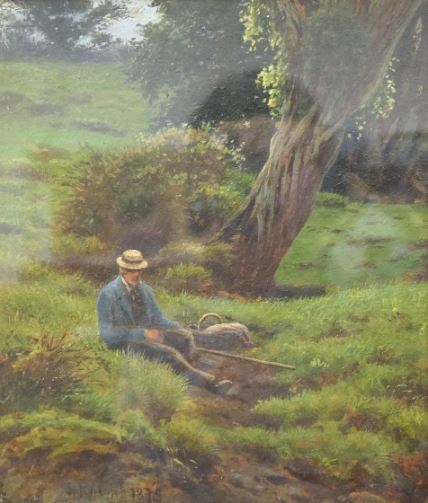 Joseph Knight | oil (1874) | MutualArt