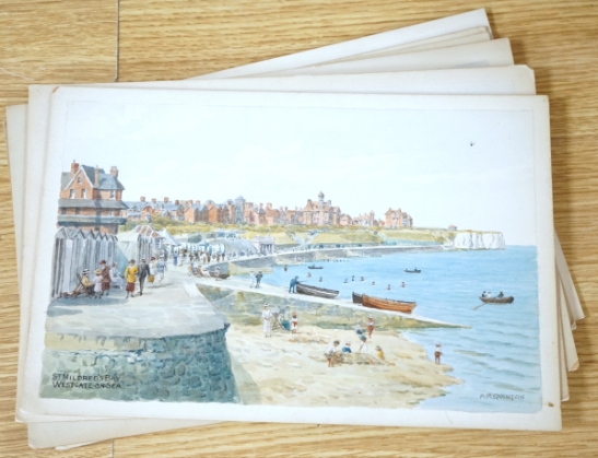 Alfred Robert Quinton | Alfred Robert Quinton (1853-1934), a set of six ...