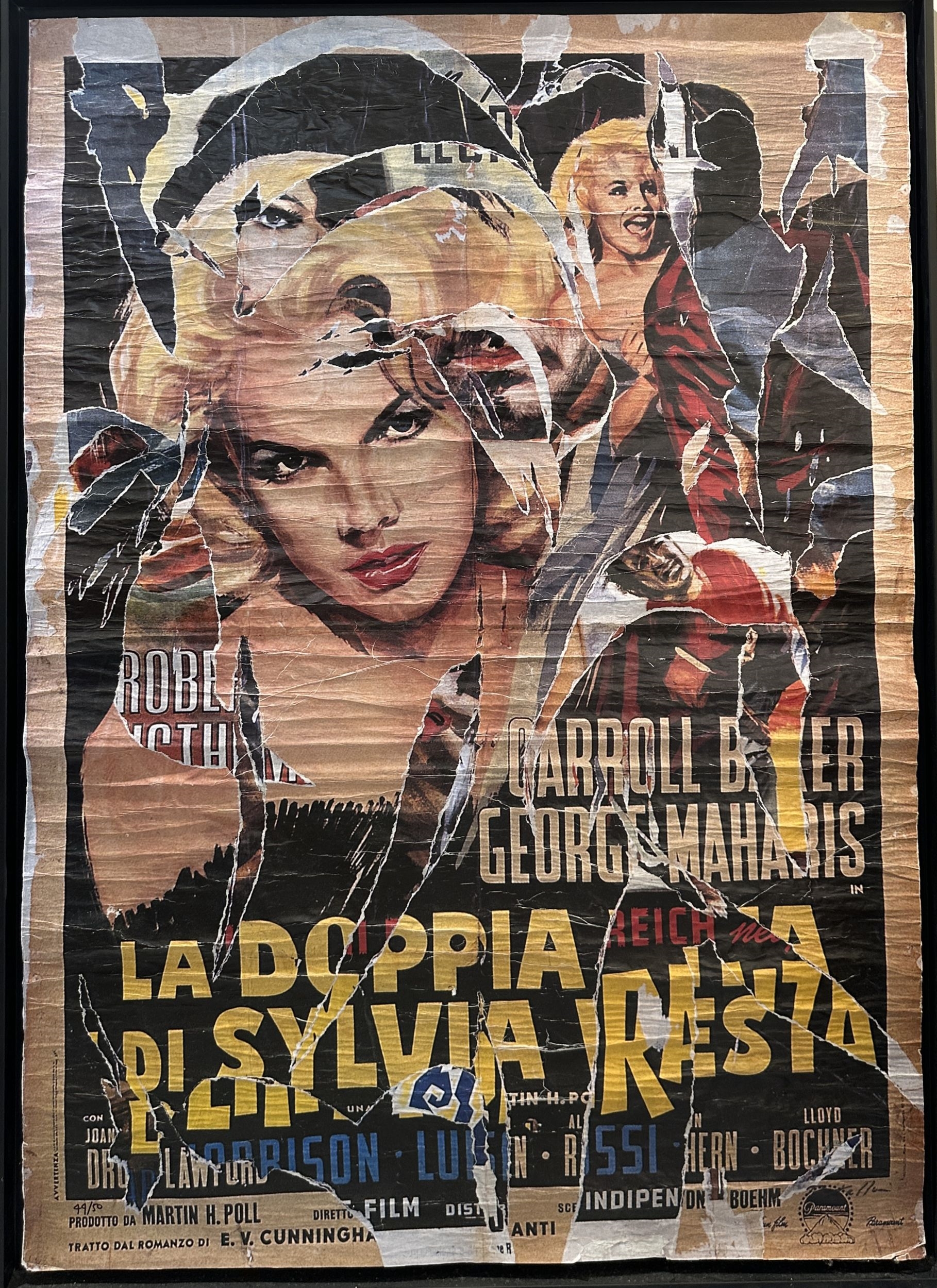Mimmo Rotella | La Doppia Vita Di Sylvia | MutualArt