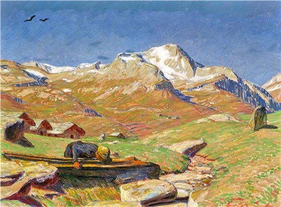 Erich Erler-Samaden | Alpenfrühling | MutualArt