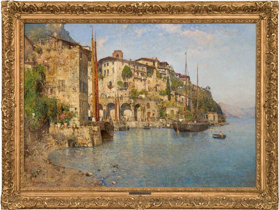 Robert Russ | Gardasee (1910) | MutualArt