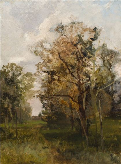 Emil Jakob Schindler | Clearing, Prater (1882 - 1884) | MutualArt