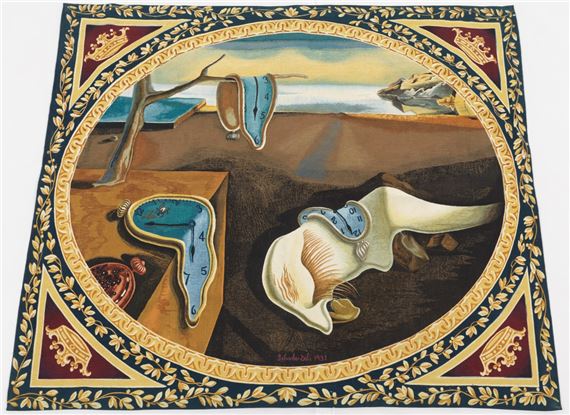 Salvador Dalí | Persistence of Memory Tapestry (1975) | MutualArt