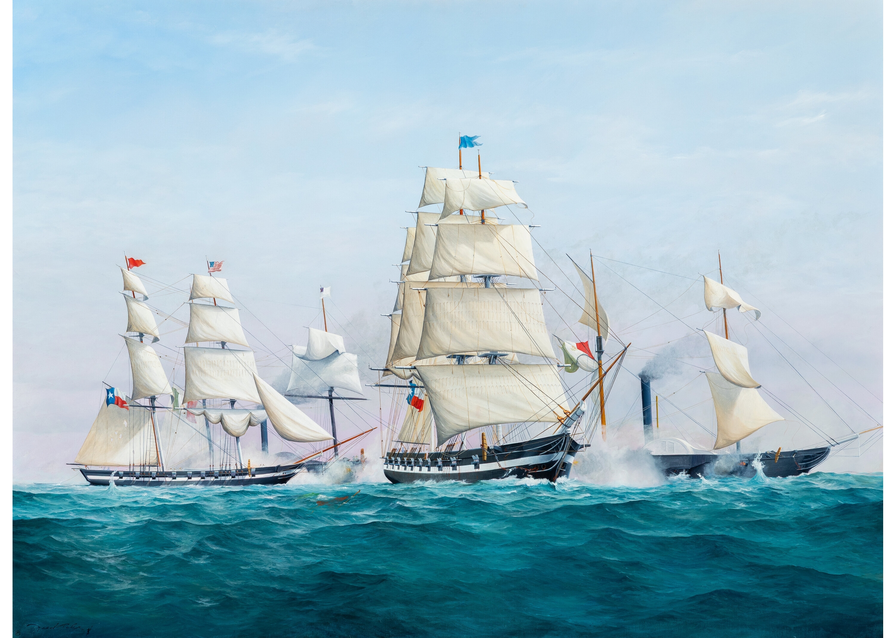 Fred Toler | Fleet of Texas Ships | MutualArt