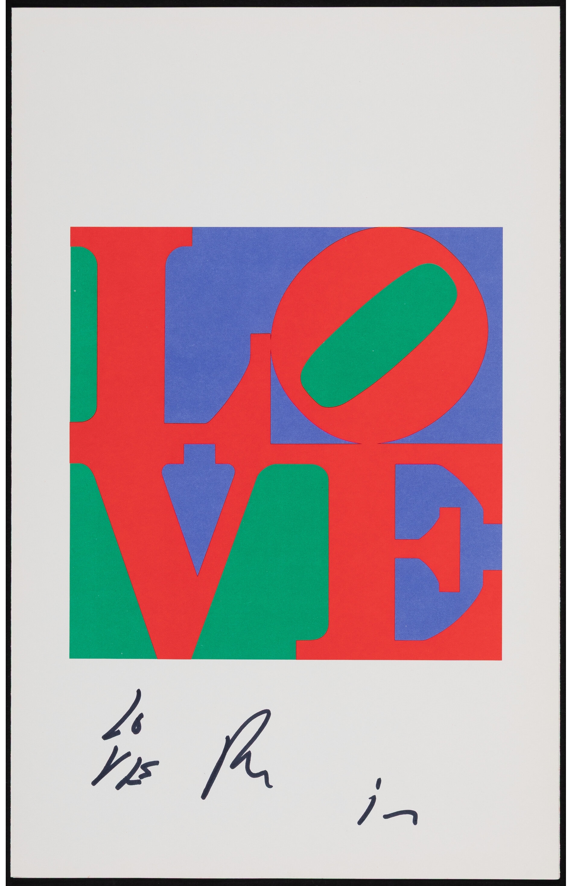 Robert Indiana | The Philadelphia Love Portfolio (1975) | MutualArt