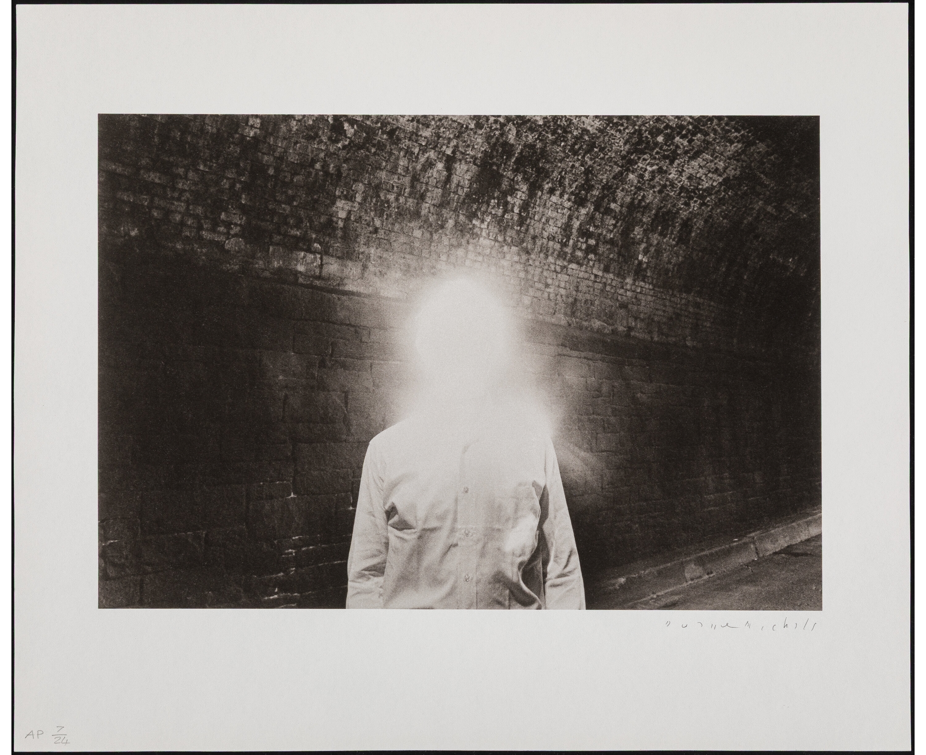 Duane Michals | Illuminated Man (from the Year of Tibet Portfolio II ...