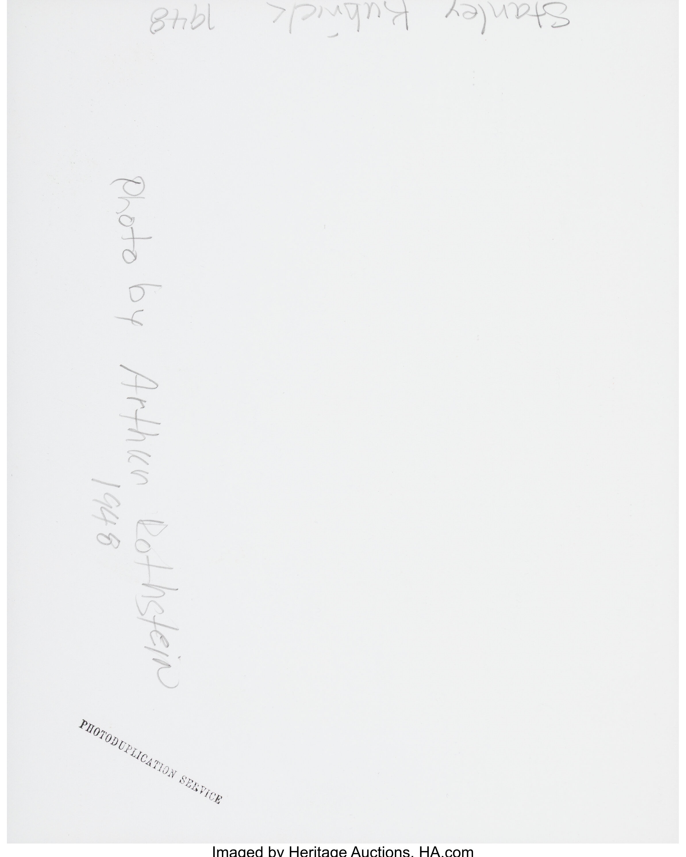 Arthur Rothstein | Stanley Kubrick (1948) | MutualArt