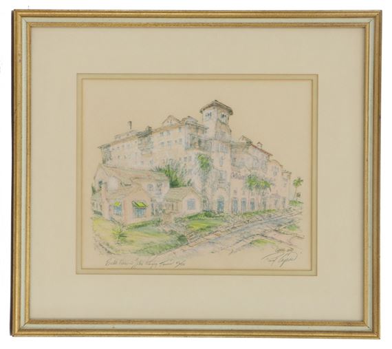 Richard Capes | Biddle House & John Ringling Towers (1982) | MutualArt