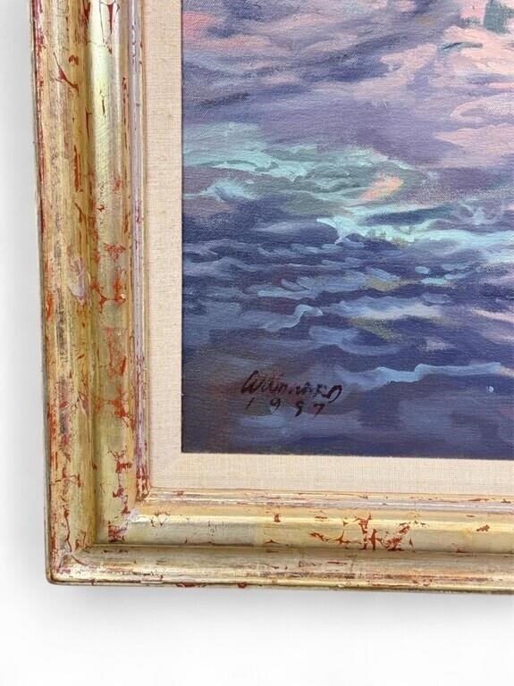 William Woodward | William Woodward, Pleasures of the Harbor, O/C (1987 ...