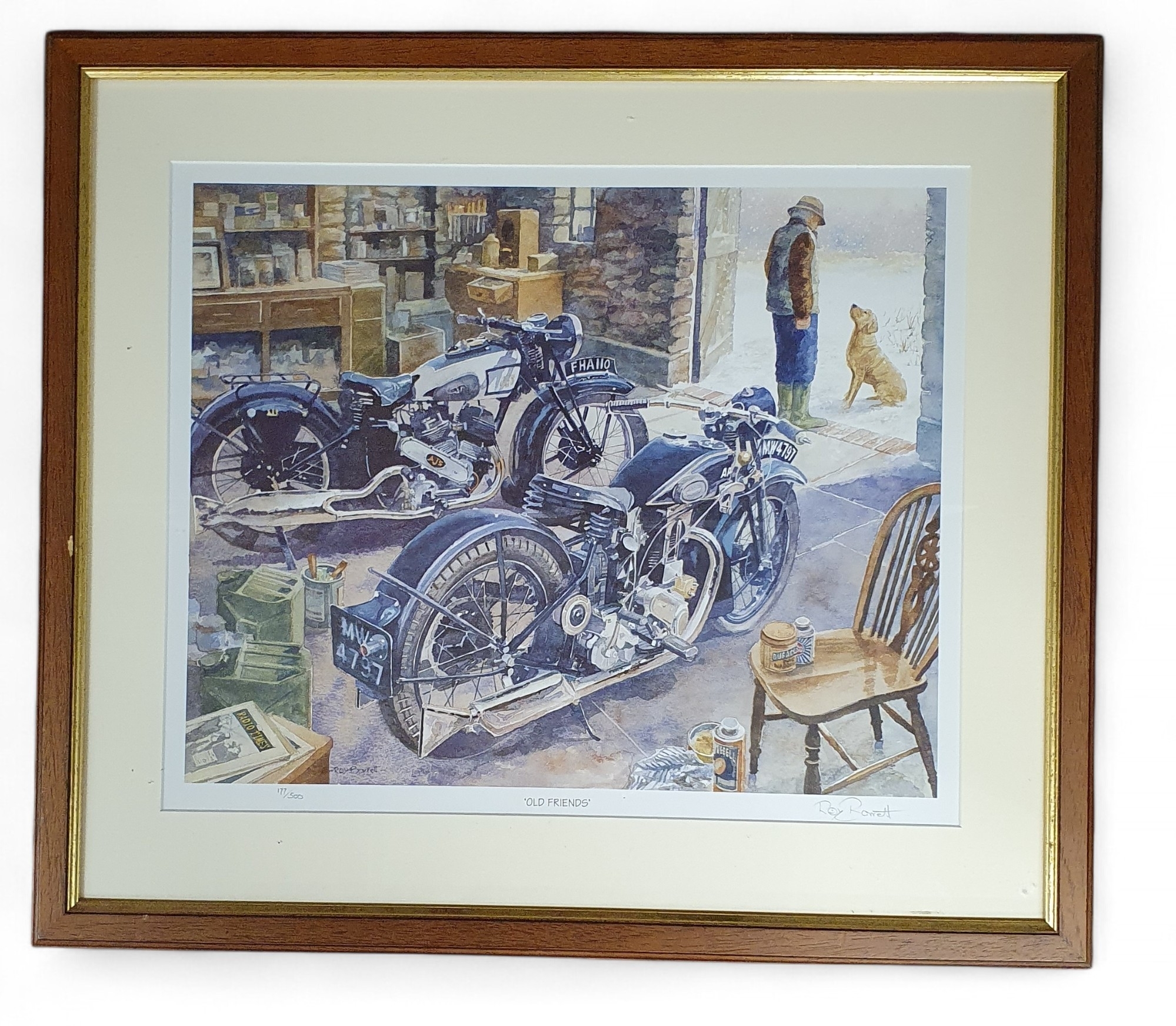 Roy Barrett | Old Friends | MutualArt