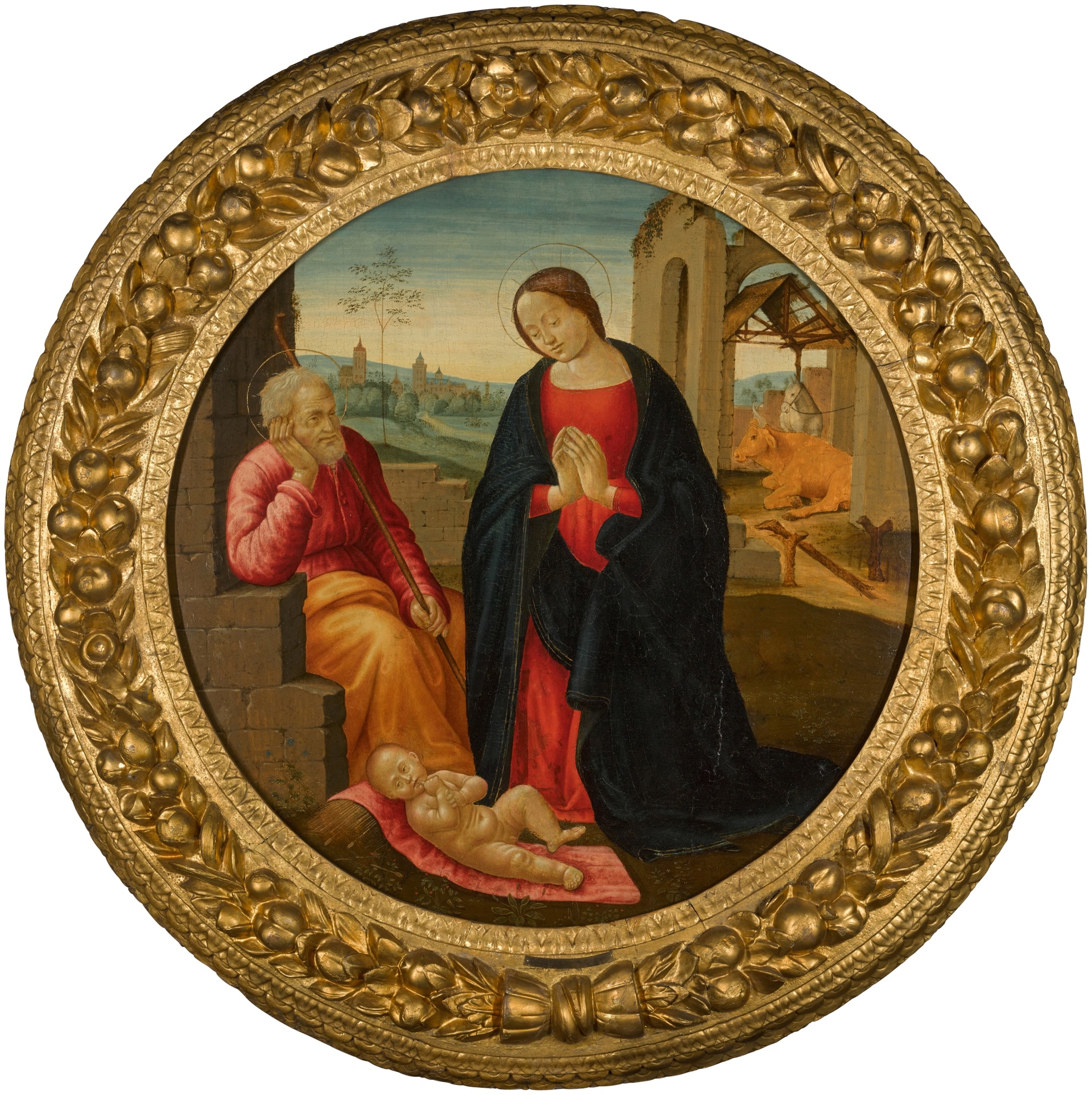Bastiano‏ Mainardi | The Madonna adoring the Christ Child with Saint ...