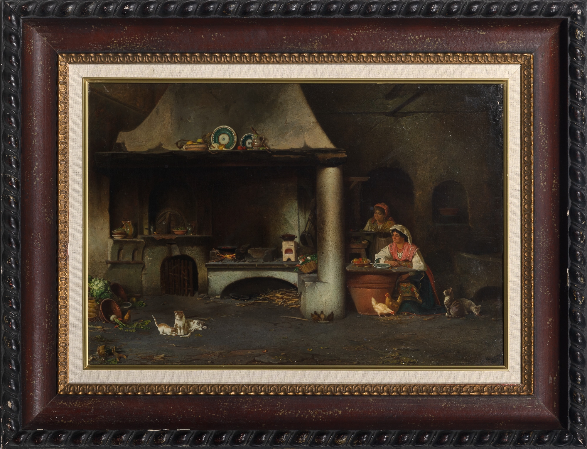 Alexander Antonowich Rizzoni | Roman Kitchen (1889) | MutualArt