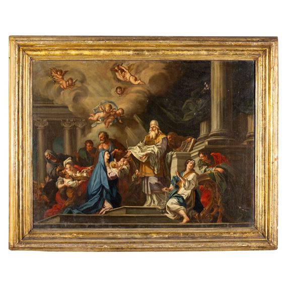 Sebastiano Conca | Presentazione al tempio | MutualArt