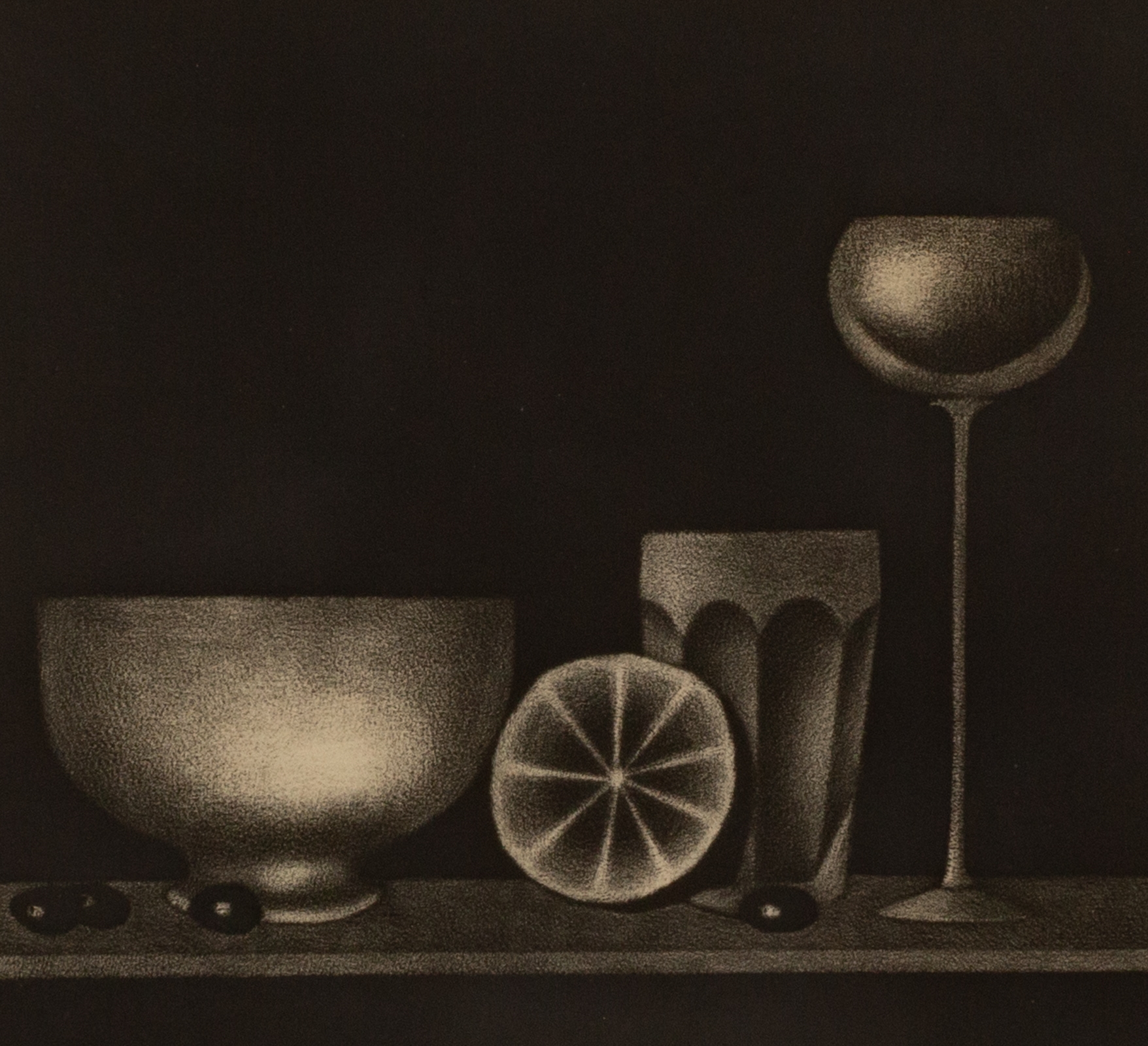 Mario Avati | Still Life with Olives | MutualArt
