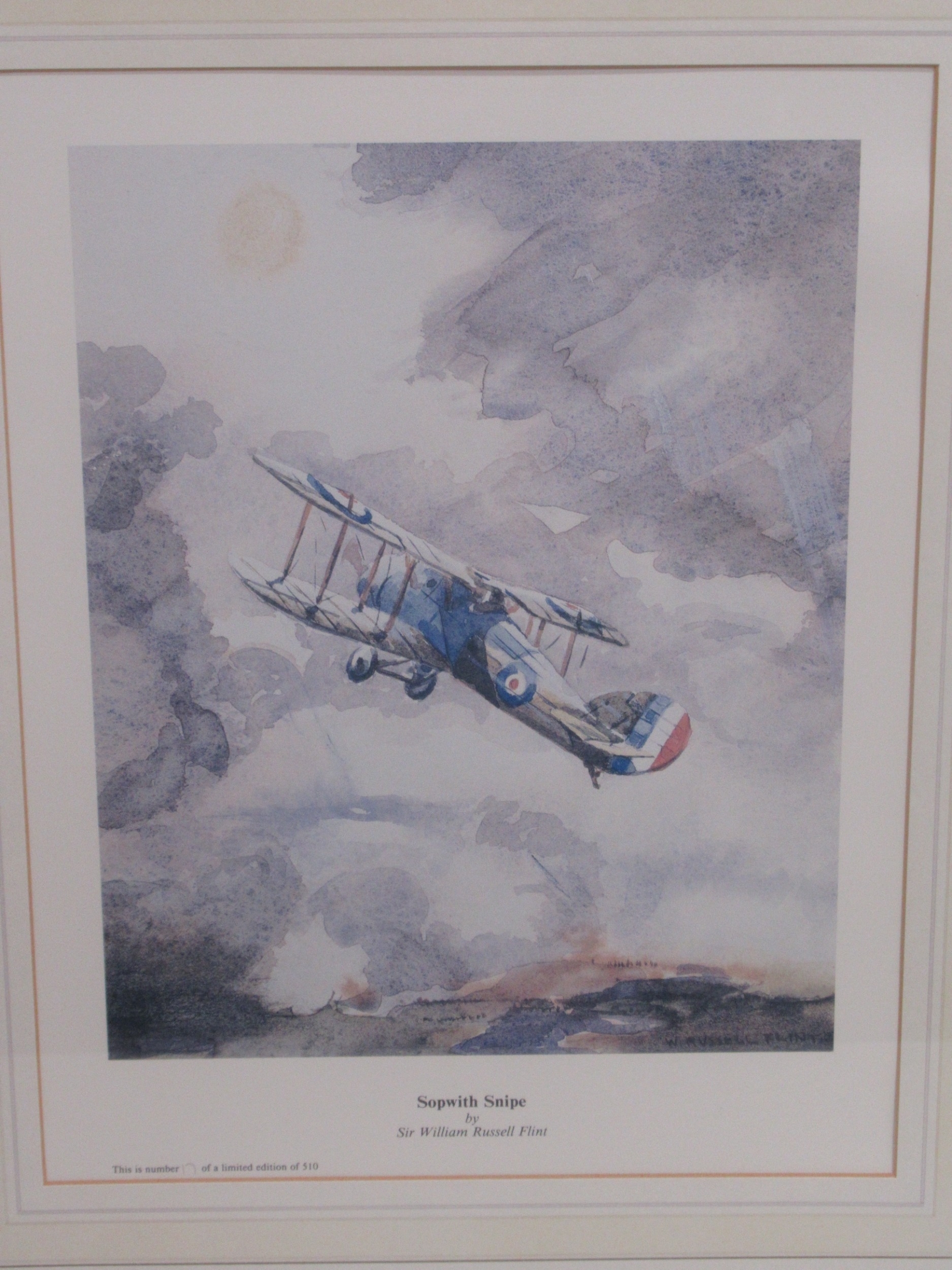 William Russell Flint | Sopwith Snipe | MutualArt