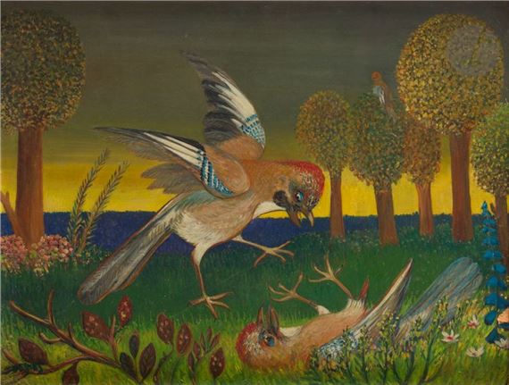 Ferdinand Desnos | Fighting Jays | MutualArt