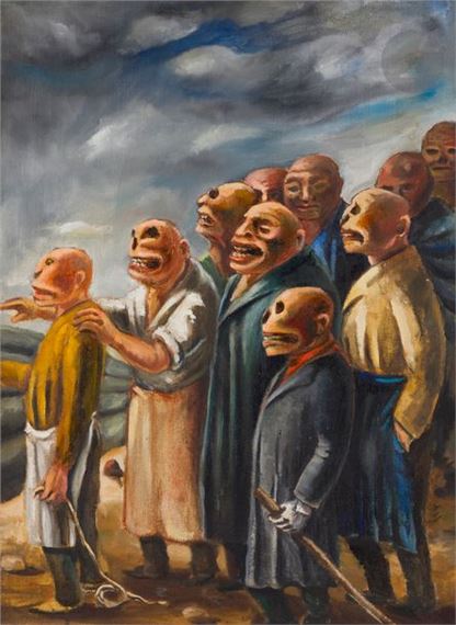 Robert Vereux | Characters (Circa 1948) | MutualArt