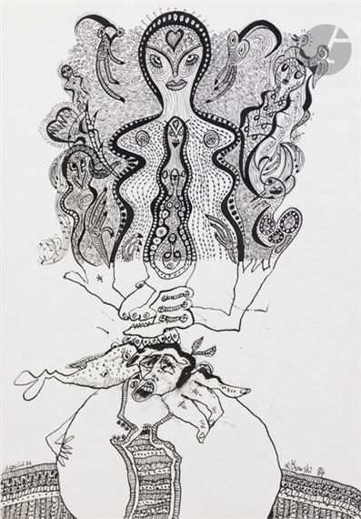 Stani Nitkowski | Cadavre exquis (1984) | MutualArt