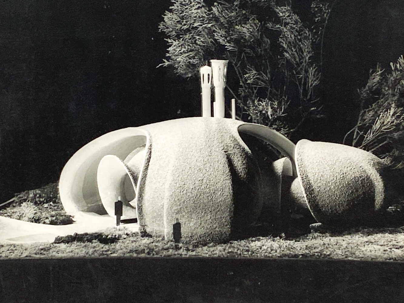 John M. Johansen | Spray Form House (Circa 1955) | MutualArt