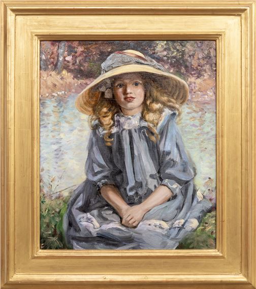 David Waterson | PORTRAIT OF A GIRL | MutualArt