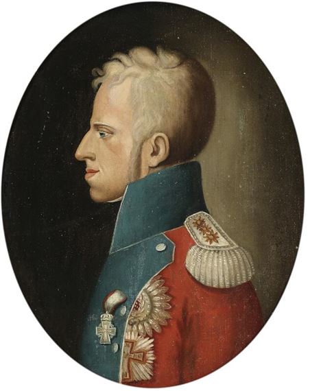 Christoffer Wilhelm Eckersberg | Portrait of KIng Frederik VI (1768 ...