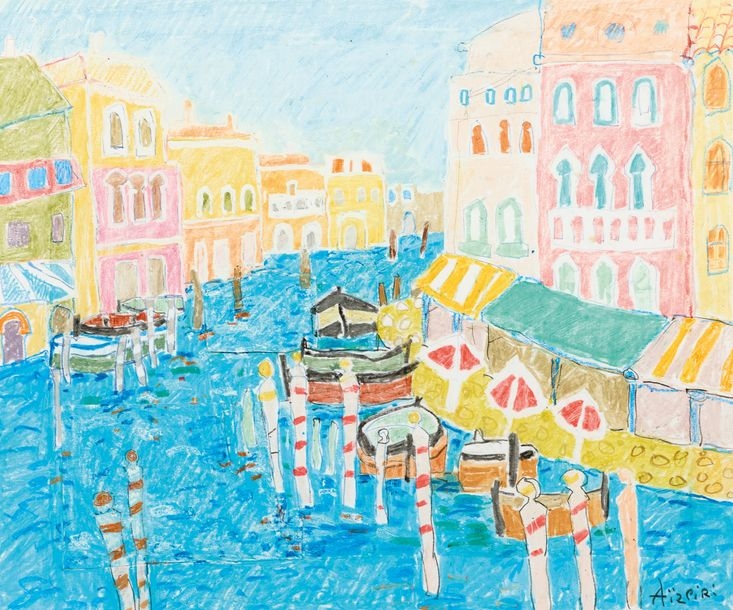 Paul Augustin Aïzpiri | The Grand Canal in Venice | MutualArt