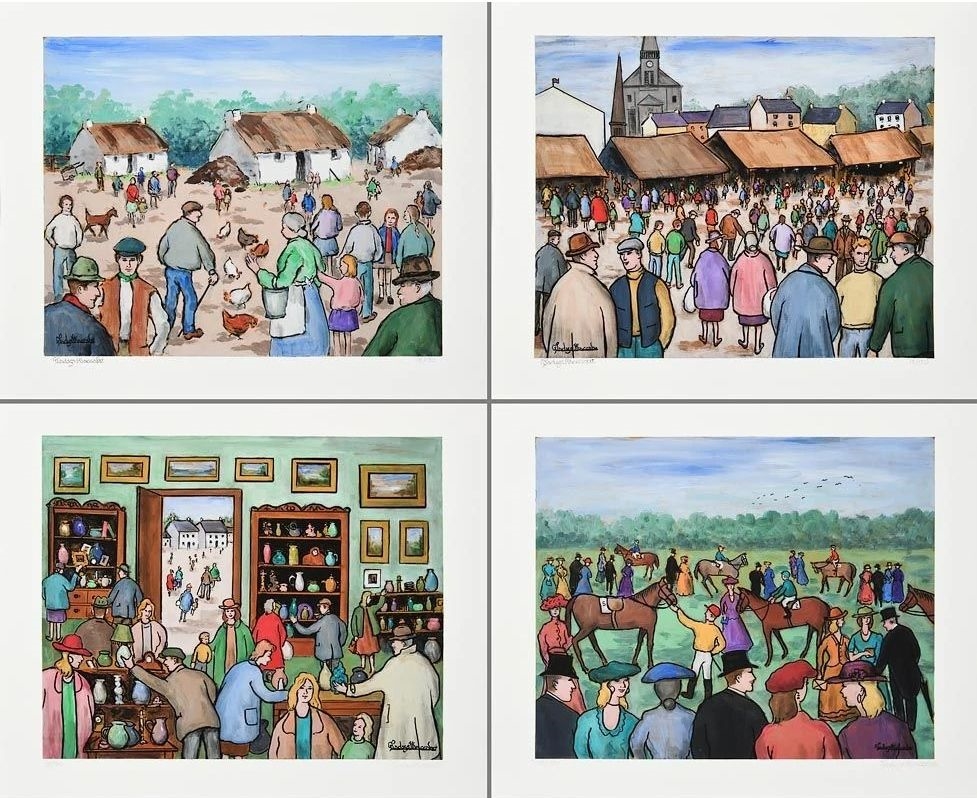 Gladys MacCabe | Commissioned Set of 4 Prints | MutualArt