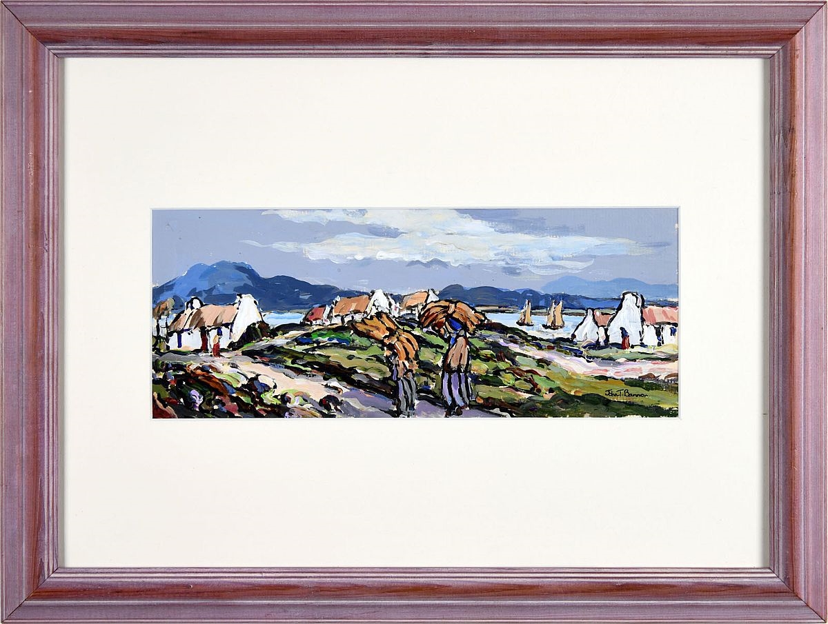 John Thomas Bannon | Bringing Home the Harvest | MutualArt