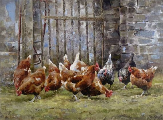 Philip Childs | Pecking Order | MutualArt