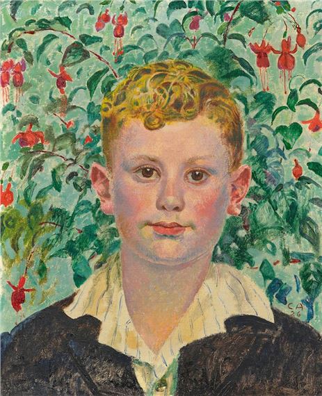 Cuno Amiet | Portrait von Adrian von Arx (1926) | MutualArt