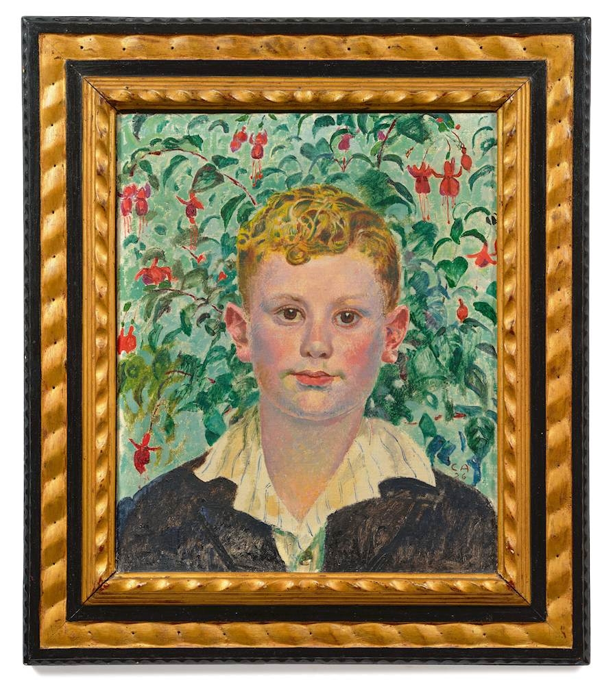 Cuno Amiet | Portrait von Adrian von Arx (1926) | MutualArt