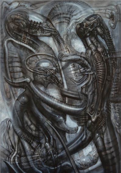H. R. Giger | Biomechanische Landschaft (1976) | MutualArt