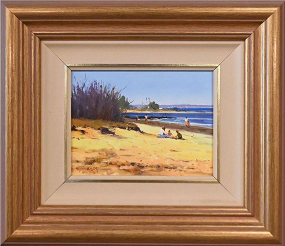 Richard Chameski | ALL ON A SUMMERS DAY - RICKETTS POINT | MutualArt