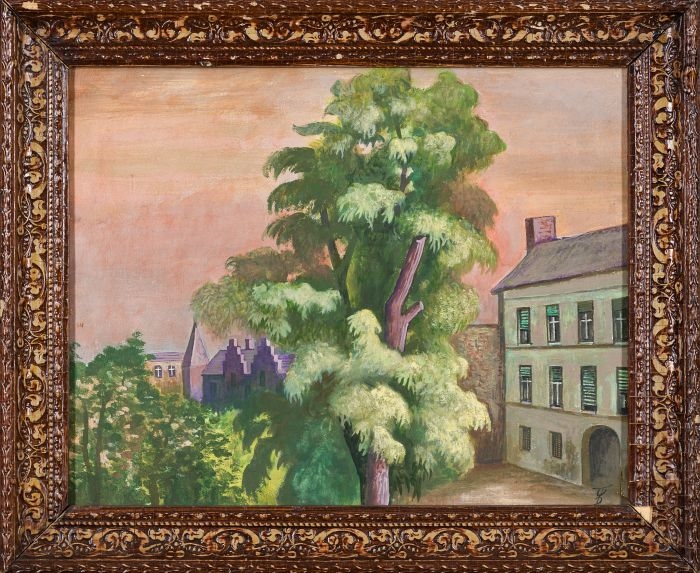 August Wilhelm Dressler | The old ash tree | MutualArt