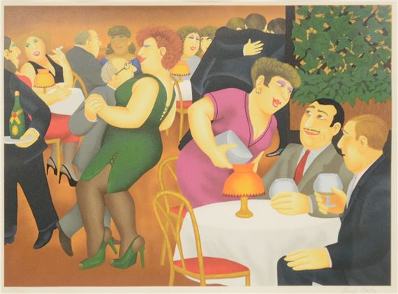 Beryl Cook | Beryl Cook, The Manipulators | MutualArt