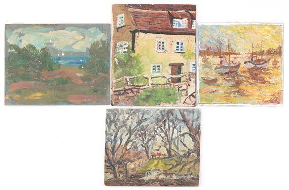 J. Eatock | Impressionist landscape (20th Century) | MutualArt