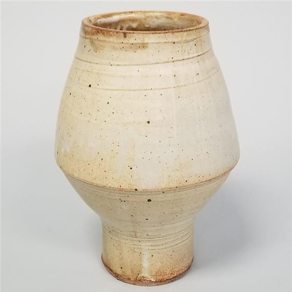 Warren MacKenzie | Warren Mackenzie unique rocket ship vase not | MutualArt