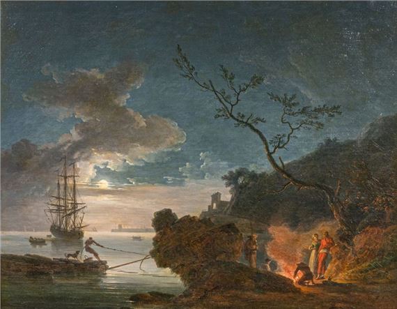 Pierre-Jacques Volaire | The eruption of Vesuvius | MutualArt